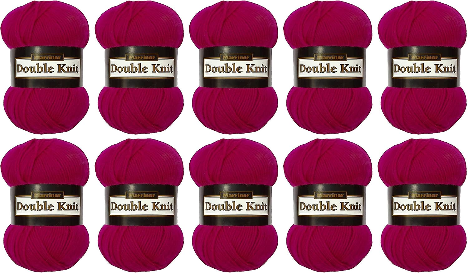 Marriner Double Knit 100g | DK Knitting/Crochet Yarn | 100% Acrylic ...