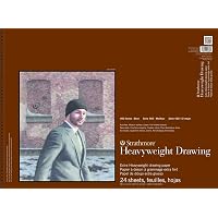 Amazon.com: Strathmore 400 Series Heavyweight Drawing Paper Pad, Top ...
