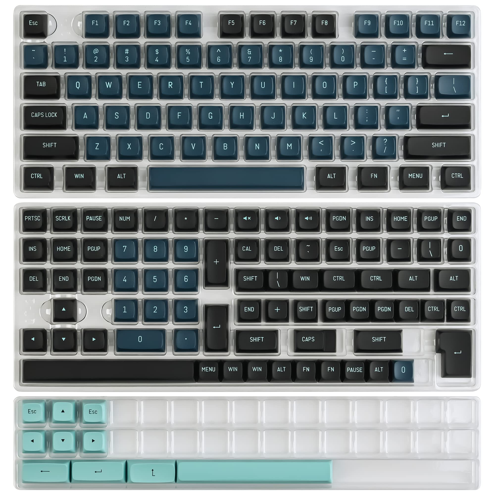 Mua Guffercty kred Custom Keycaps CSA Profile 160 Keys Keycaps ABS ...