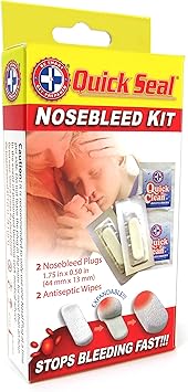 Amazon.com: Be Smart Get Prepared Quick Seal Nosebleed Kit, 0.093 Lb ...