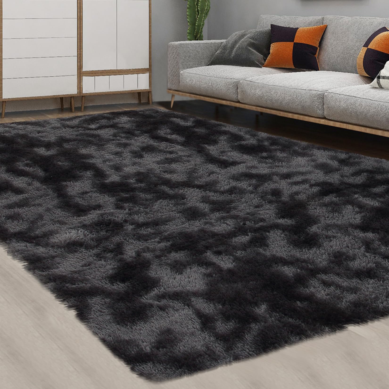 CAROMIO Fluffy Area Rugs 10x13 Extra Large Shag Rug for Living Room Non ...