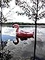 Amazon.com: Intex Flamingo Party Island, Inflatable Island, 166in X ...