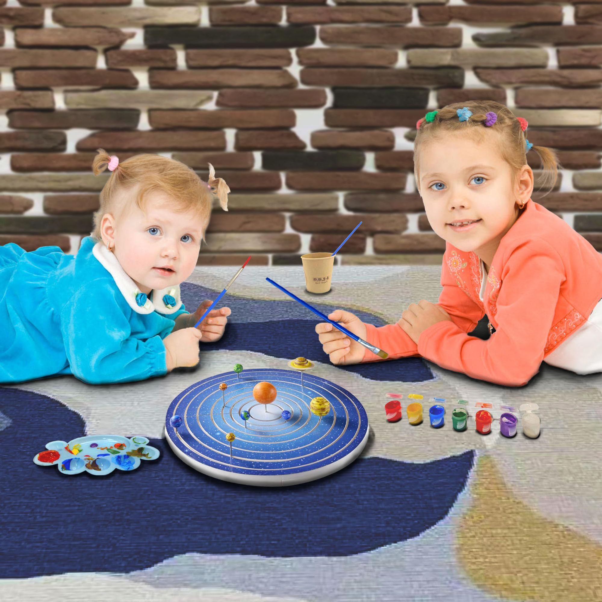Mua Large 3-in-1 Solar System Kit for Kids - Build, Paint, and Learn ...