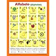 Amazon.com: Italian Language Poster - Alphabet Chart for Classroom and ...