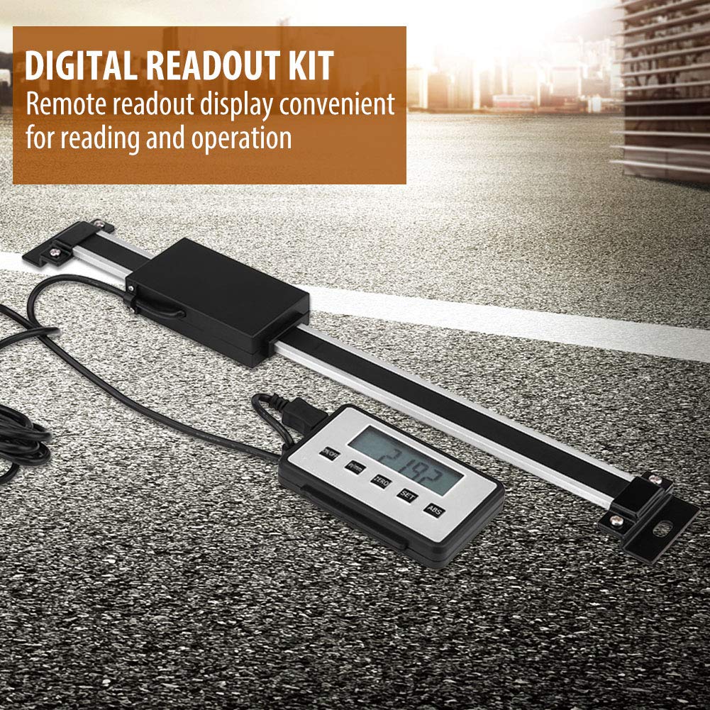 Digital Linear Readout Kit 0-200mm Accurate Digital Linear LCD Display Scale Readout Kit for ...