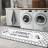 Amazon.com: Lahome Farmhouse Laundry Room Rug Runner 20"x59" Laundry ...
