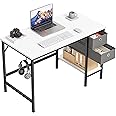 Amazon.com: HOMIDEC Office Desk, Computer Desk with Drawers 40" Study ...