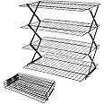 Amazon.com: 2/3/4-Tier collapsible cooling rack for baking,Folding Cooling Grid,Adjustable ...