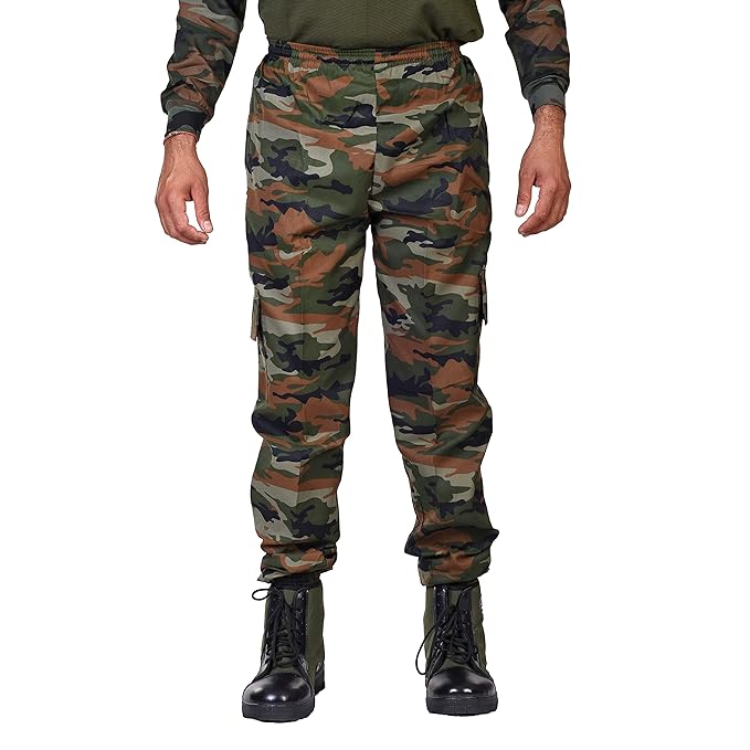 Buy Indian Army Military Commando Cargo Camo NCC Yodha Print Lower ...