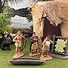 Safari Ltd. Powhatan Indians TOOB - 12 Figurines: Camp Fire, Canoe ...