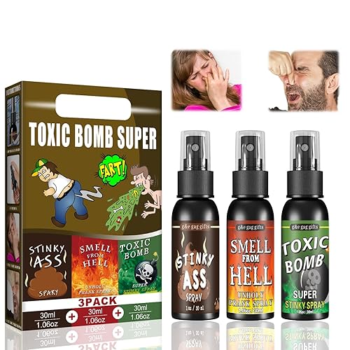 Ganbaro Fart Spray Extra Strong Long Lasting, Fart Spray for Pranks ...