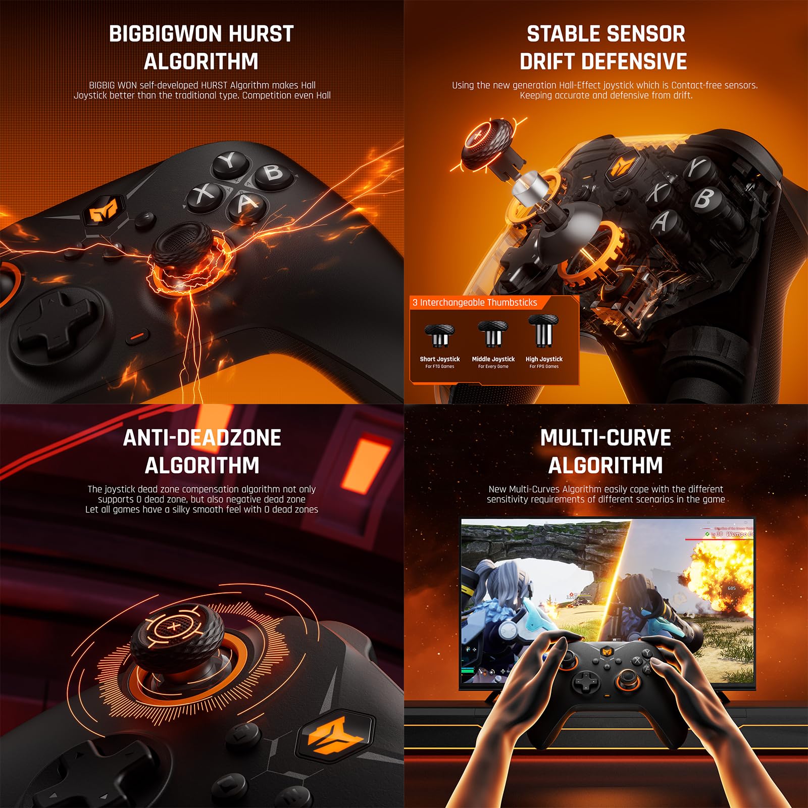 Mua BIGBIG WON Gale Hall PC Game Controller, Motion Control, Hall ...