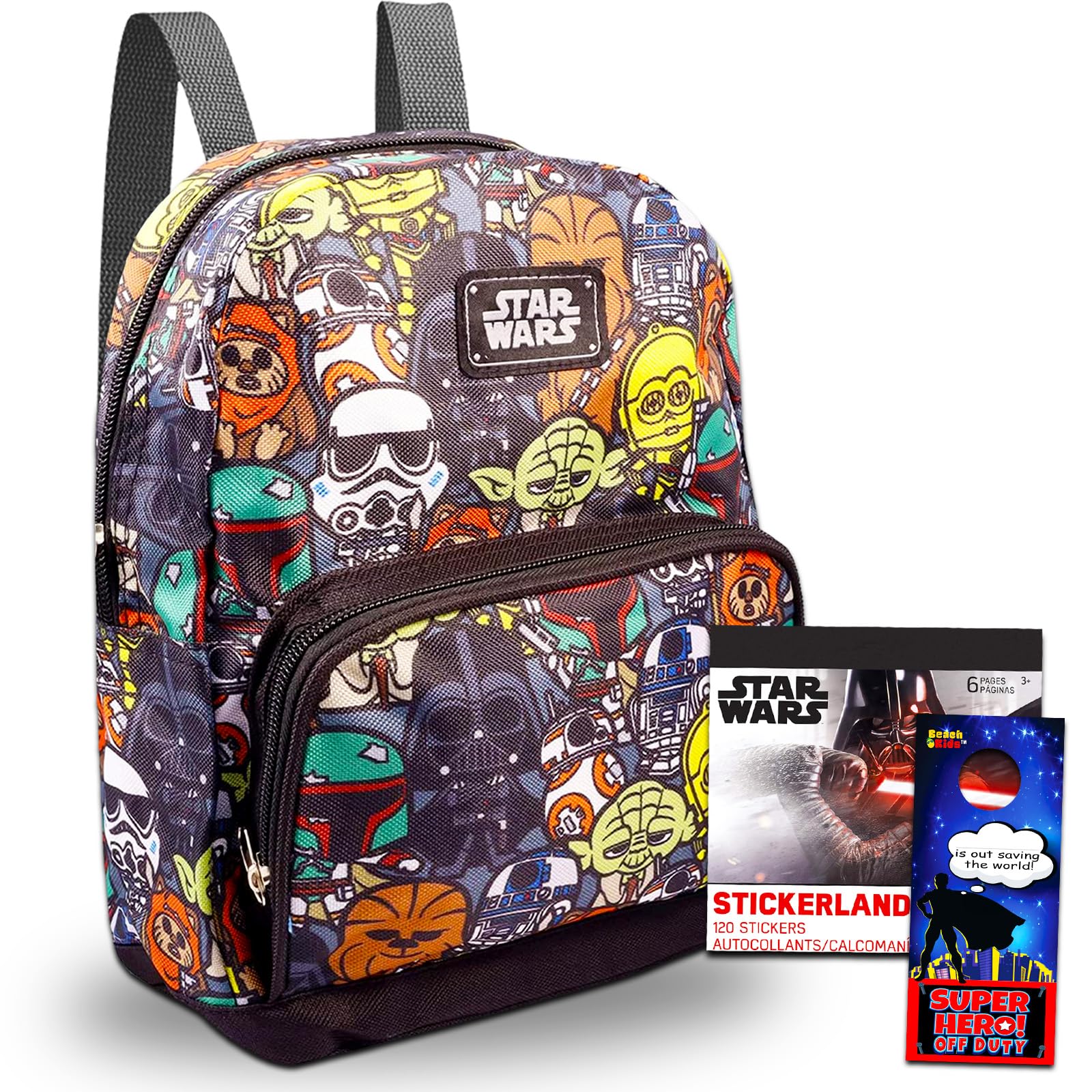 Disney Star Wars Preschool Backpack for Kids, Toddlers ~ 4 Pc School ...