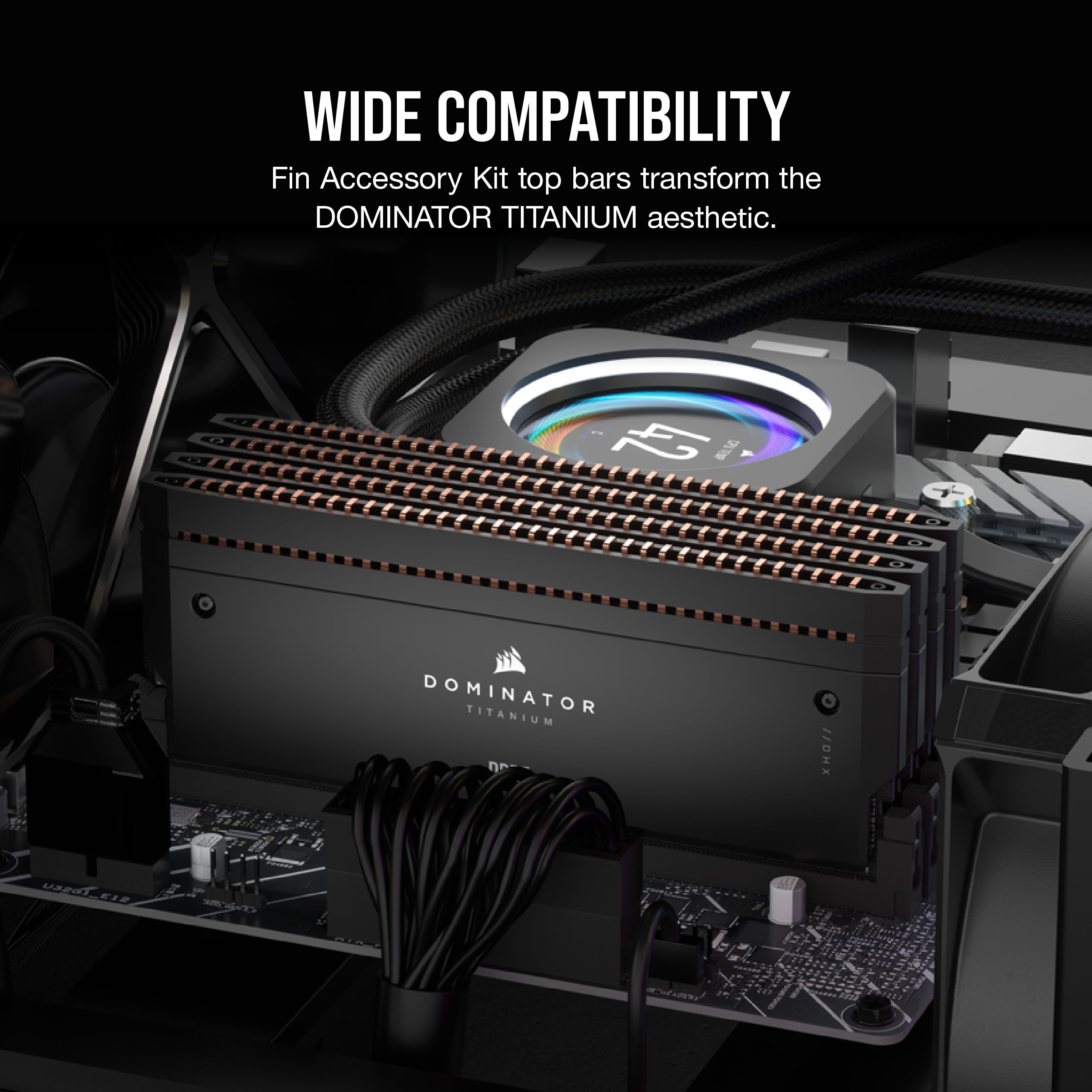 Mua CORSAIR Dominator Titanium RGB DDR5 RAM 2X Fin Accessory Kit ...