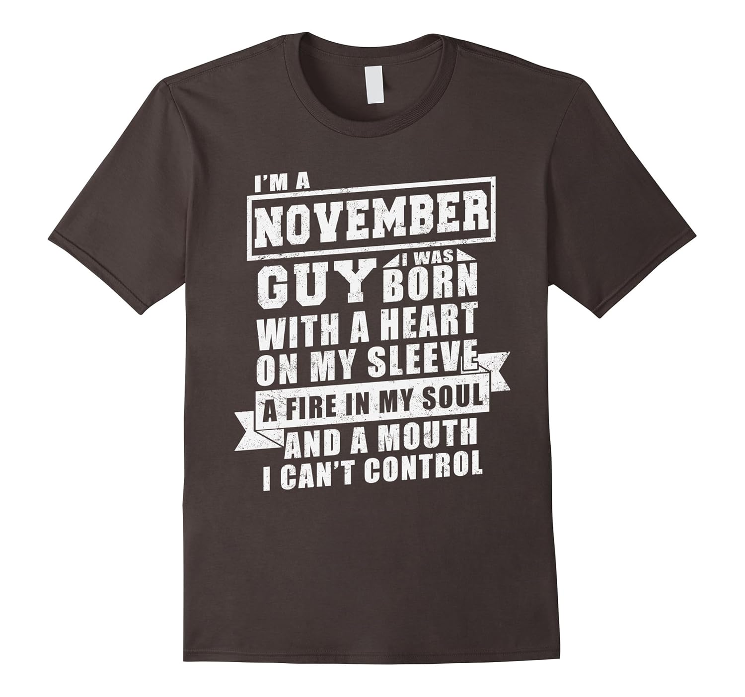 I Am A November Guy T-shirt Sarcastic November Men-CD – Canditee