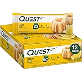 Amazon.com: Quest Nutrition Lemon Cake Protein Bars, High Protein, Low ...