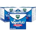 Amazon.com: Vicks VapoRub, Chest Rub Ointment, Relief from Cough, Cold ...