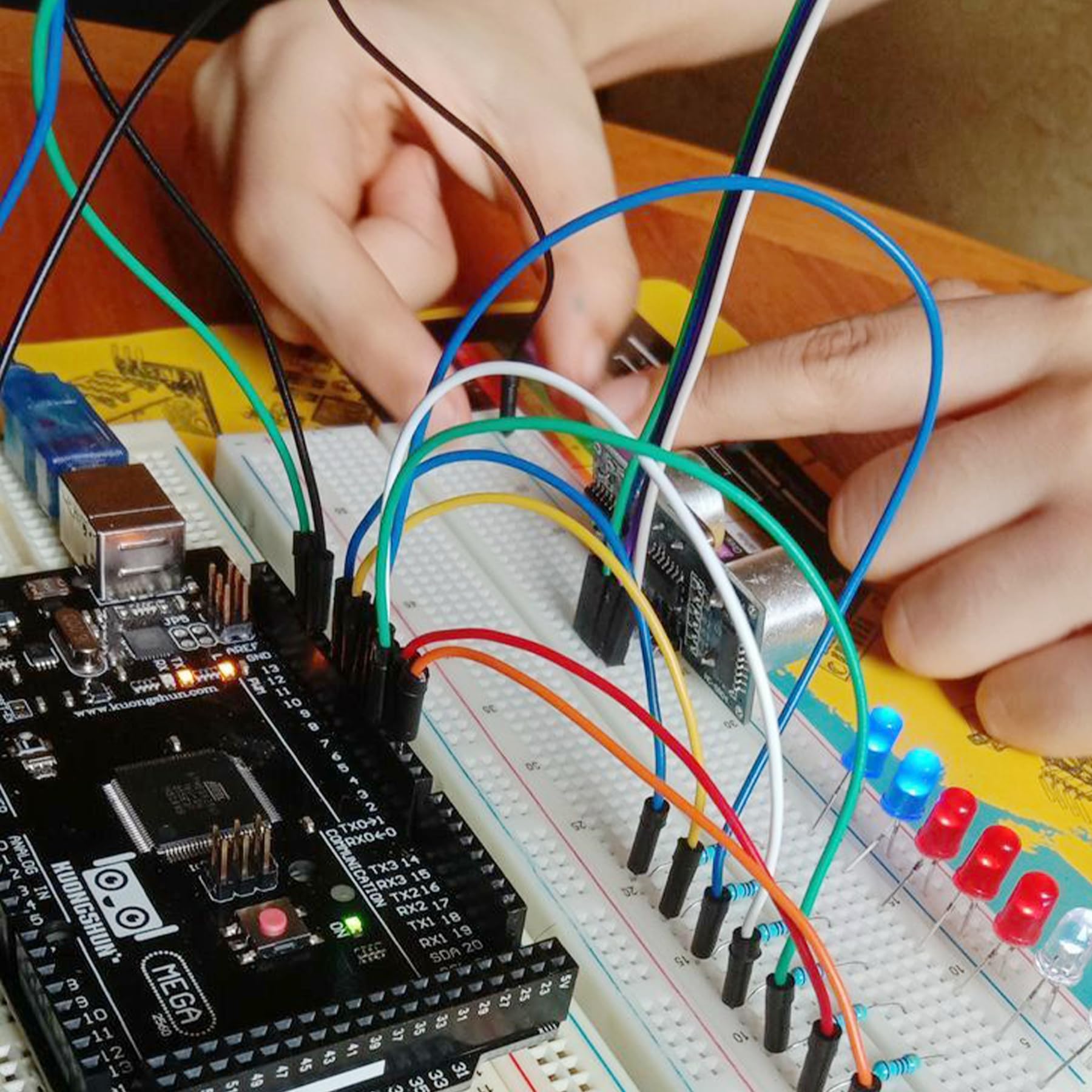 Basic Starter Kit For ESP32 ESP32S Breadboard Kit WiFi I OT ESP32 ...