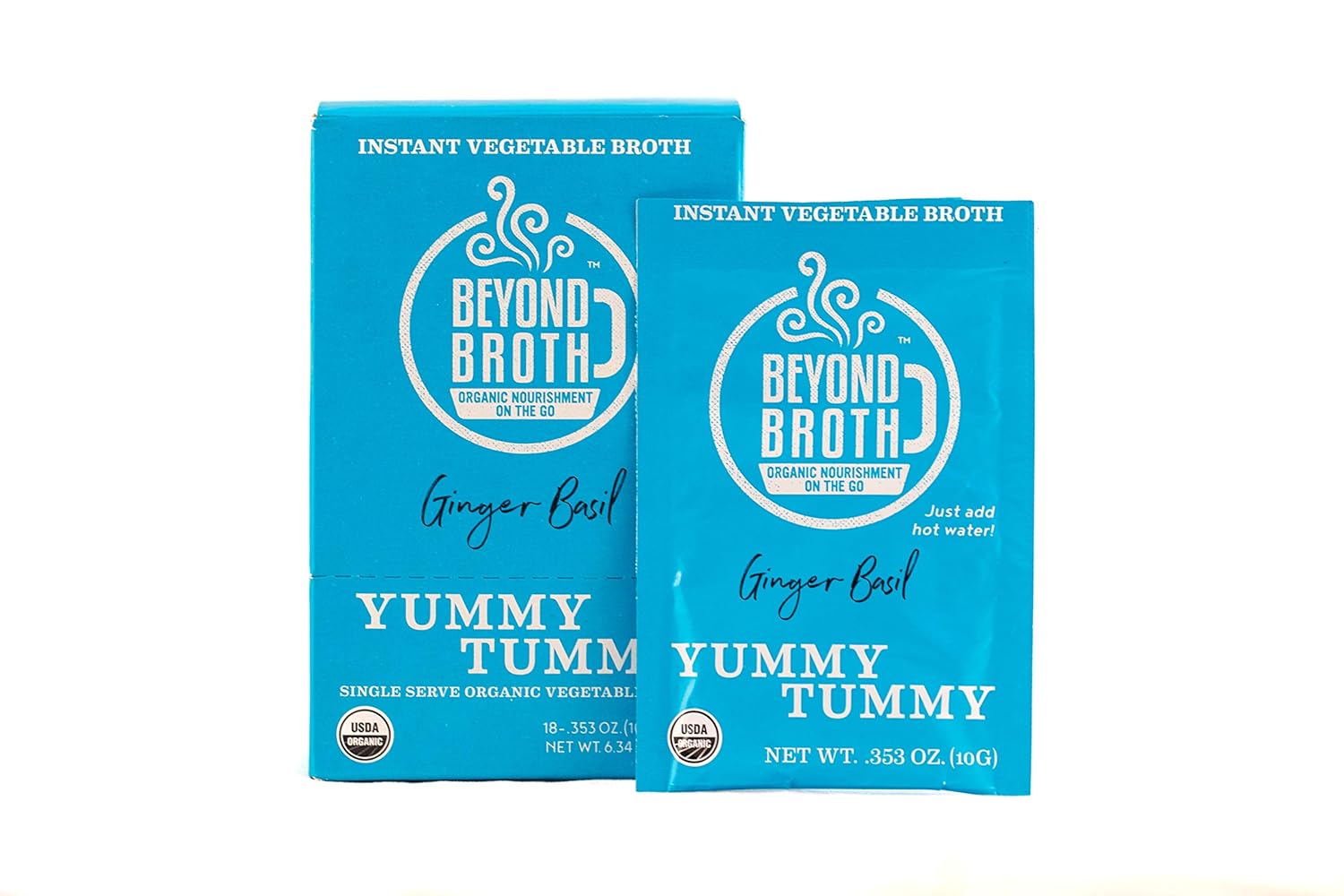 Amazon.com : Beyond Broth - Yummy Tummy Broth Packets - Vegan Instant ...