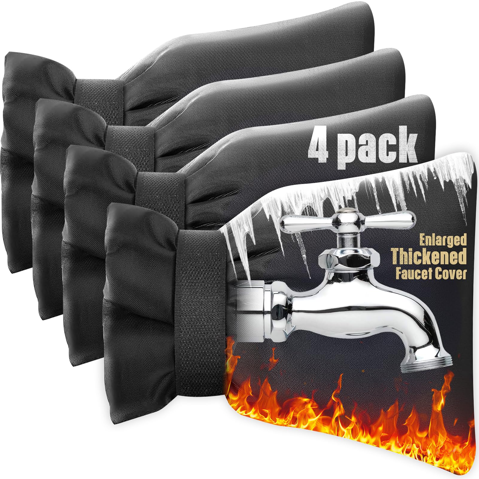 Outdoor Faucet Cover for Winter: Garden Faucet Socks for Freeze ...