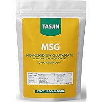 MSG by Tasjin (1 lb 452 g) Packaged in Canada, Premium Monosodium ...
