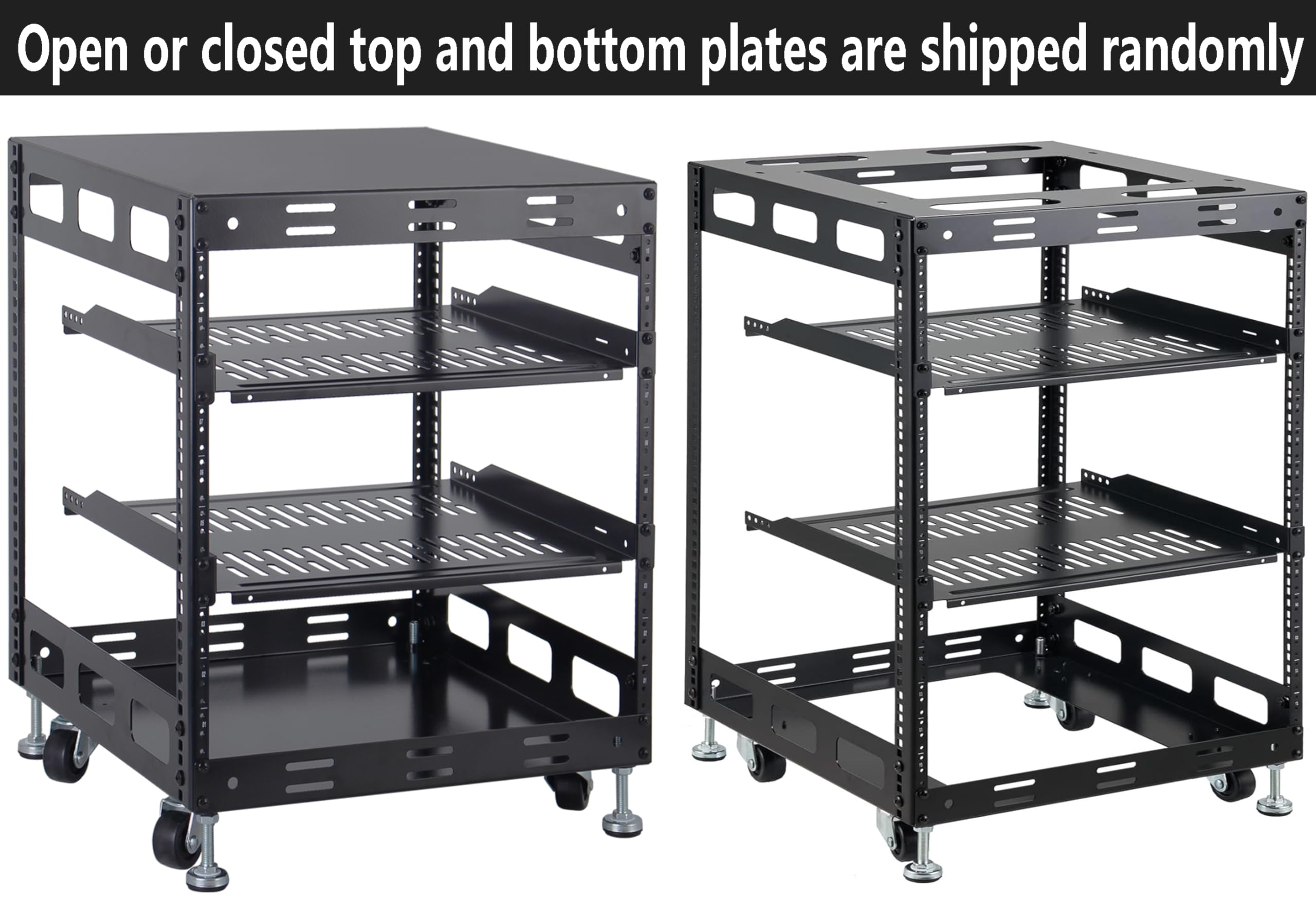 Mua 10U Open Frame Rack for Servers & AV Gear - Wall Mountable Design ...