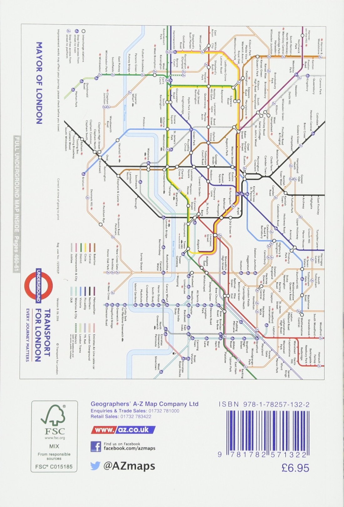 London Street Atlas (A-Z Street Atlas) Bound 2018 | Pricepulse
