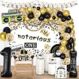 Amazon.com: Fiesec Notorious One Birthday Decorations, the Big One ...