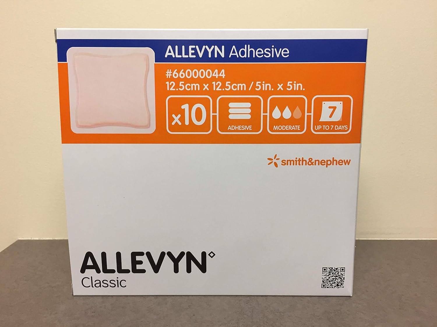 Allevyn Adhesive Dressing 12.5 X 12.5cm – 10 Pack – BigaMart