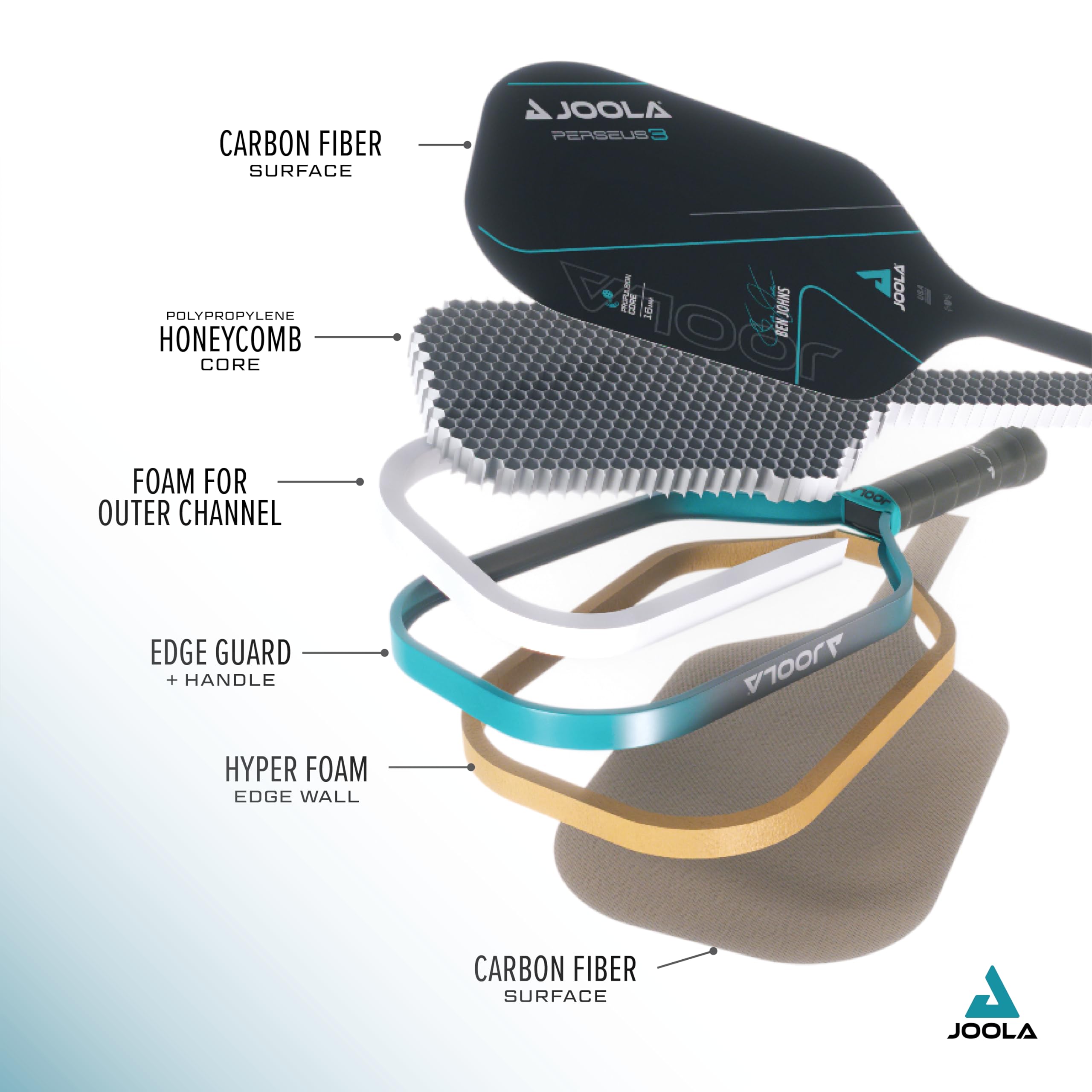 Mua Ben Johns Perseus 3 Pickleball Paddle with 1 Replacement Grip ...