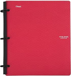 Five Star Flex Hybrid NoteBinder, 1-1/2 Inch Binder with Tabs, Notebook ...