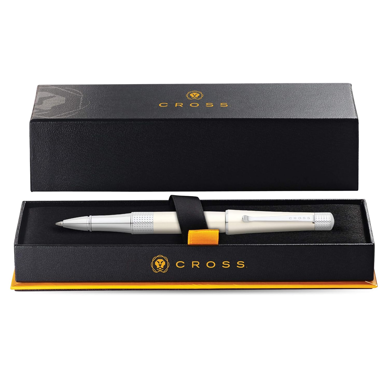 Cross Beverly Pearlescent White Roller Ballpen AT0495-2 | PenWorld