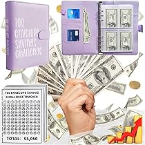 52 Week Money Challenge Budget Planner Envelopes Trackers 52-Week ...