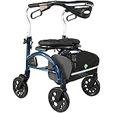 Amazon.com: Evolution Xpresso Zero Lightweight Medical Walker Rollator ...