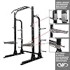 Valor Fitness Power Rack with Multi-Grip Pull Up Bar, Heavy Duty Squat ...