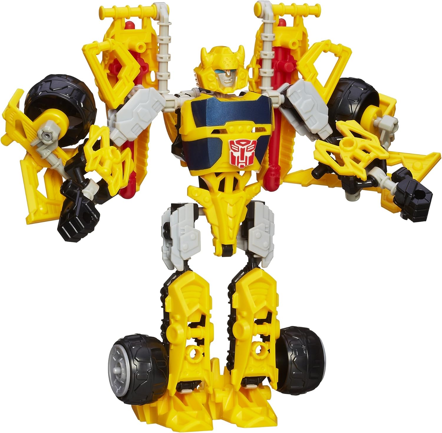 Transformers Construct-Bots Triple Changers Bumblebee Buildable Action Figure: Amazon.co.uk ...