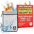 Amazon.com: Mart Cobra Fireproof Document Bag with Zipper Fire and ...