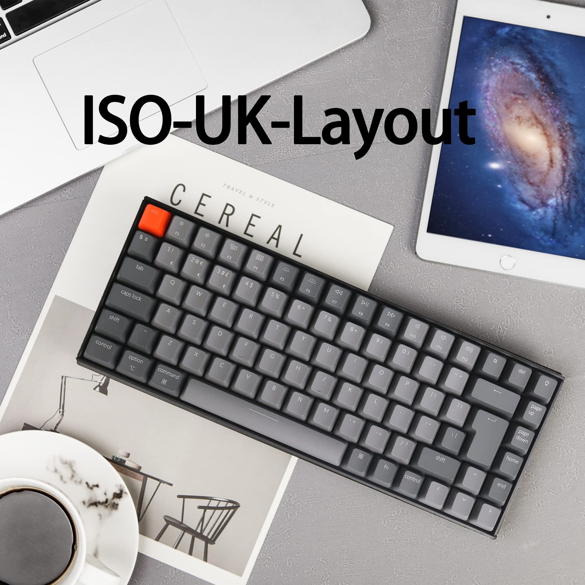 Mua Keychron K2 Hot-swappable ISO-UK-Layout Wireless Bluetooth/USB ...
