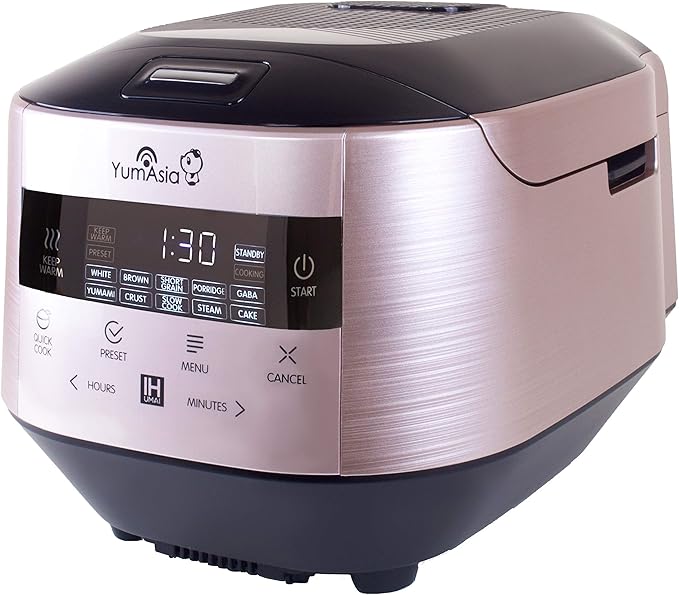 Yum Asia Bamboo Rice Cooker with Induction Heating (IH) and Ceramic ...