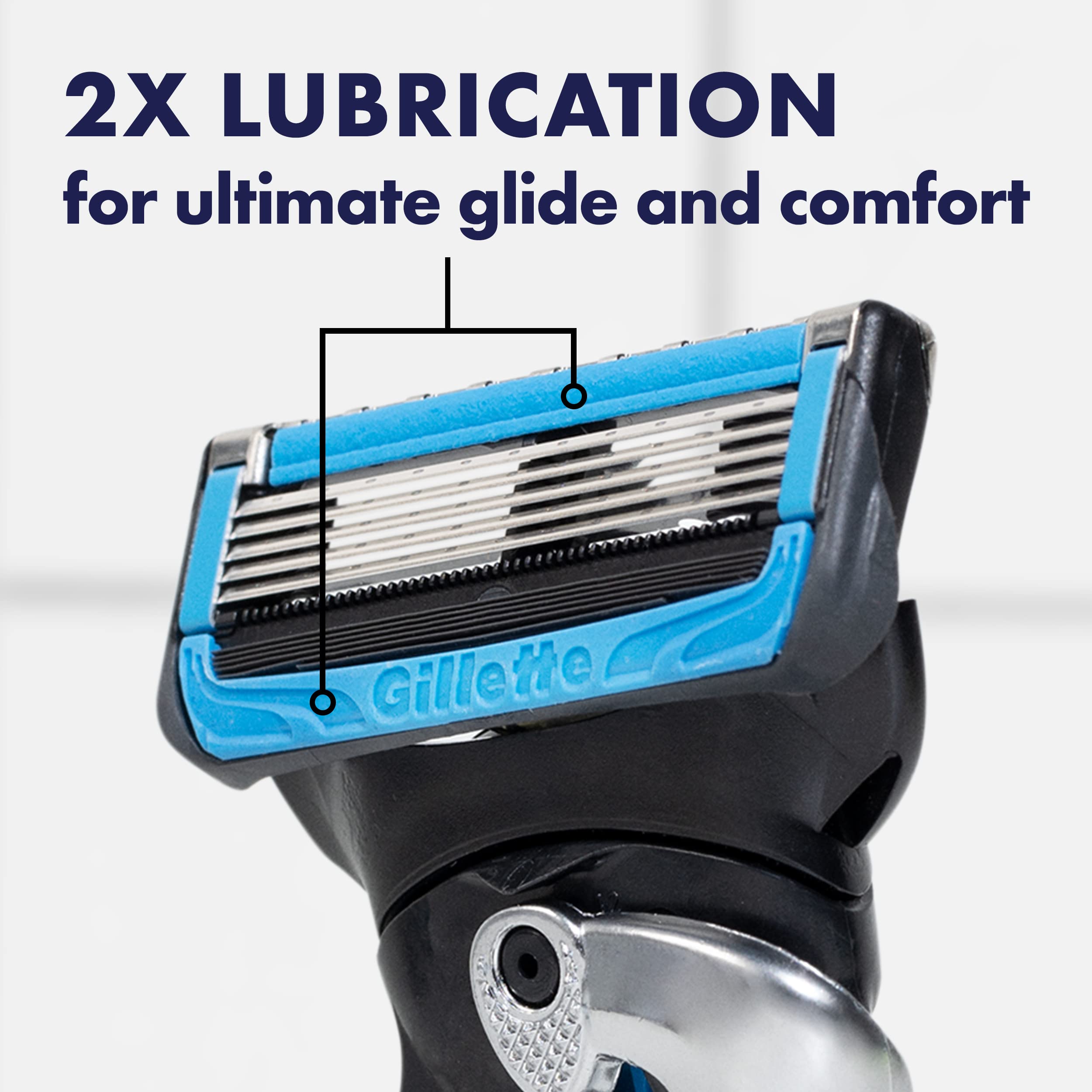 Gillette ProGlide Chill Razor Refills for Men, 8 Blade Refills | Pricepulse