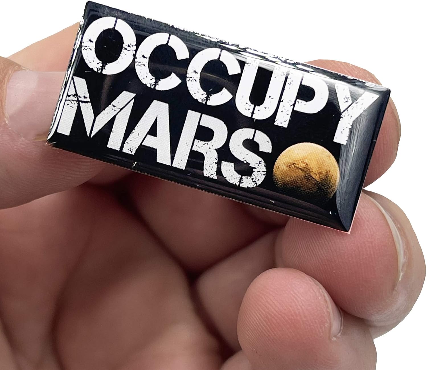 Amazon.com : LEO Challenge Coins EL6-014 Elon Musk Occupy Mars pin ...