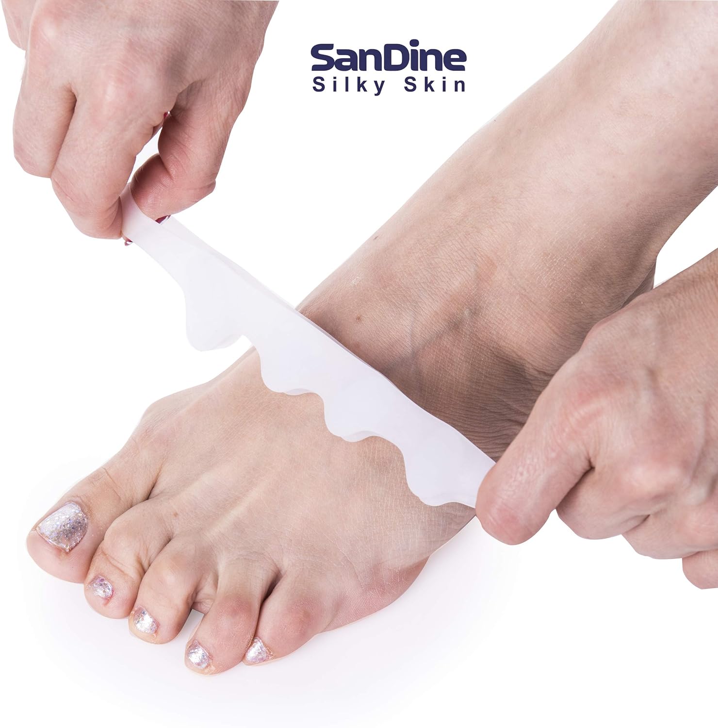 Silicone Toe Separators – Toe Straightener for Yoga Ballet and Running ...