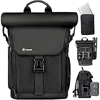 TARION Camera Backpack Waterproof Large: Camera Bag with Laptop ...