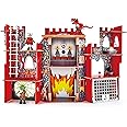 Amazon.com: Hape Vikings Castle Dollhouse Play Set| Wooden Folding ...