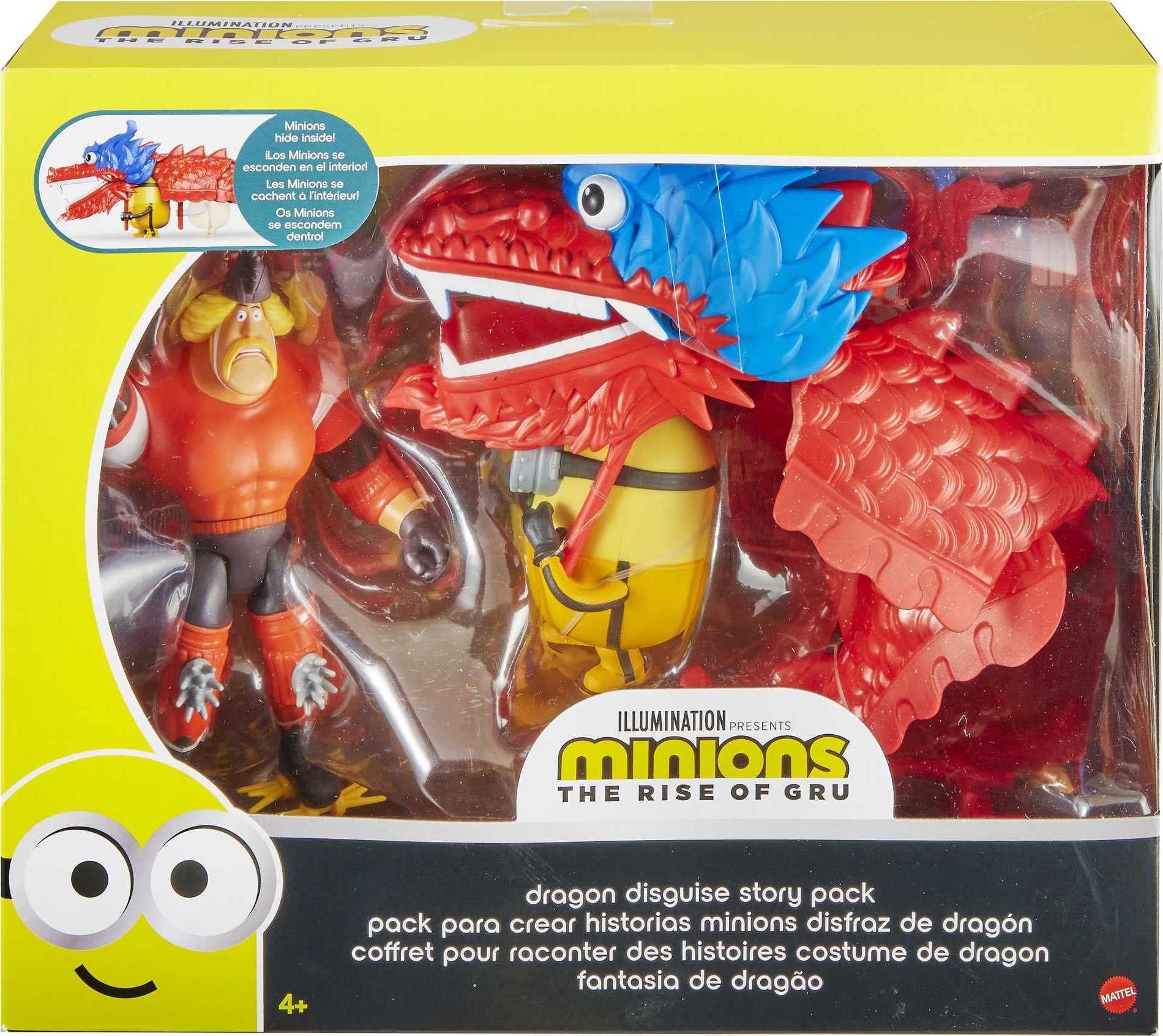 Mua Mattel Minions Dragon Disguise Dragon Story Pack with Two Action ...