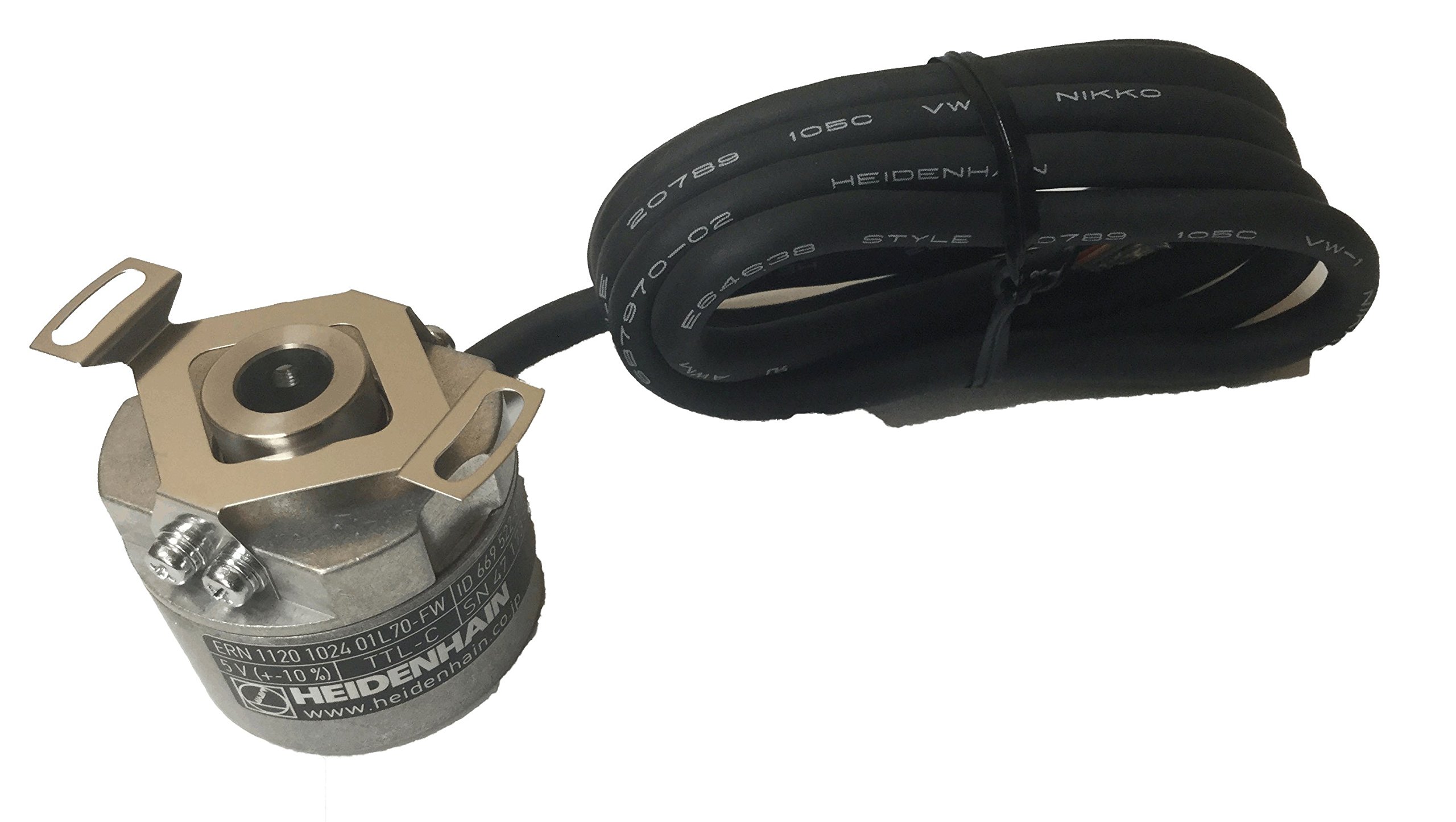 HEIDENHAIN Corp 309777-15 Straight Female Encoder Cable 15 Meters ...