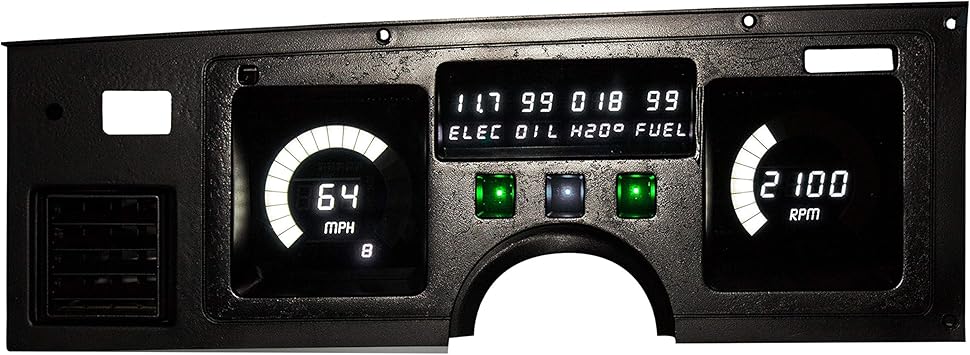 Amazon.com: Intellitronix C4 Corvette 1984-1989 Digital Dash Gauge ...