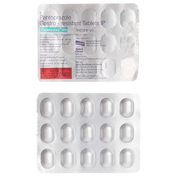 Pantodac 40 - Blister Pack of 15 Tablets: Amazon.in