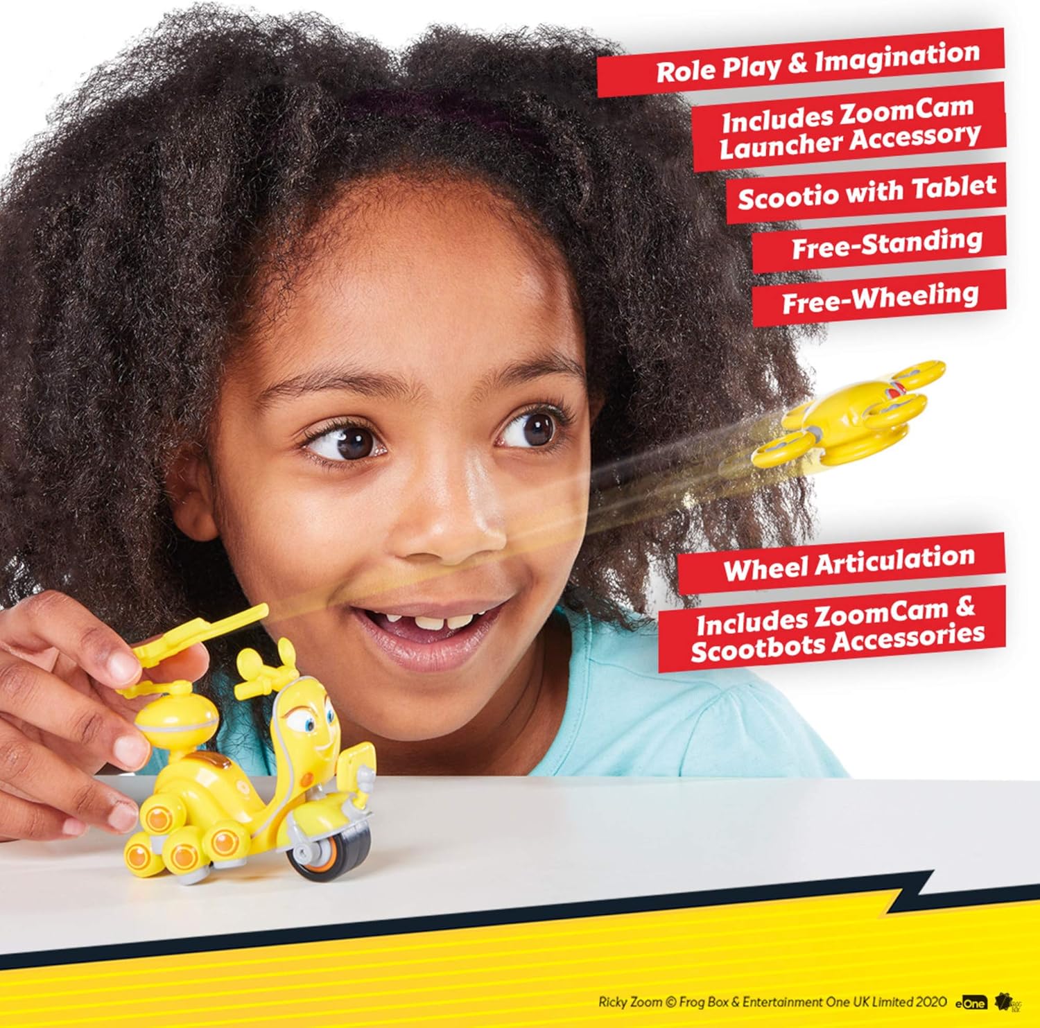 Ricky Zoom T20053 Scootio & ZooCam – BigaMart