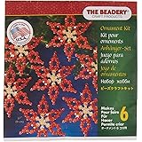 Amazon.com: Beadery S4-912 Holiday Beaded Ornament Kit, Snow Crystals ...